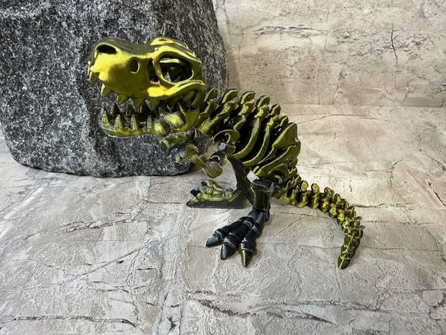 3D Printed Dinosaur - T-Rex Skeleton | Sword & Stone Apparel